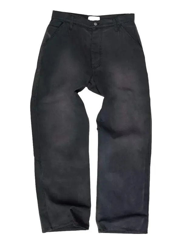 ALEXANDER DIGENOVA Loose Fit Trousers - Black