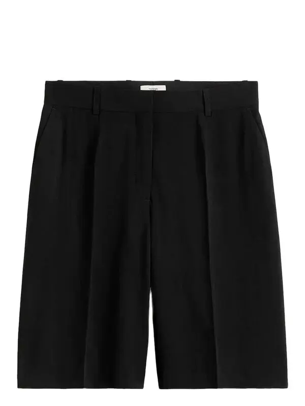 TOTEME Pressed-crease Tailored Shorts - Black