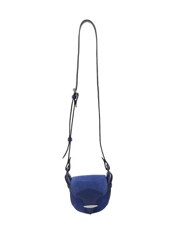 ISABEL MARANT VINTAGE Mini Botsy Flap Cross Body Bag - Blue