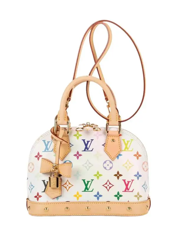 LOUIS VUITTON X Takashi Murakami Bb Alma Monogram - White