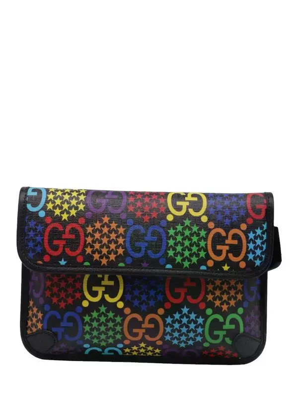Gucci Gg Supreme Belt Bag - Black