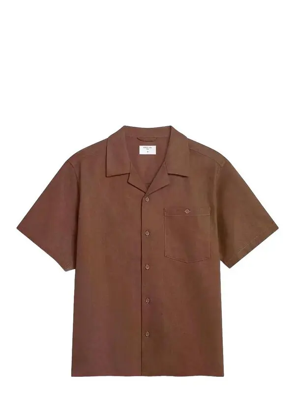 PERCIVAL Pocket Short-sleeve Shirt - Brown