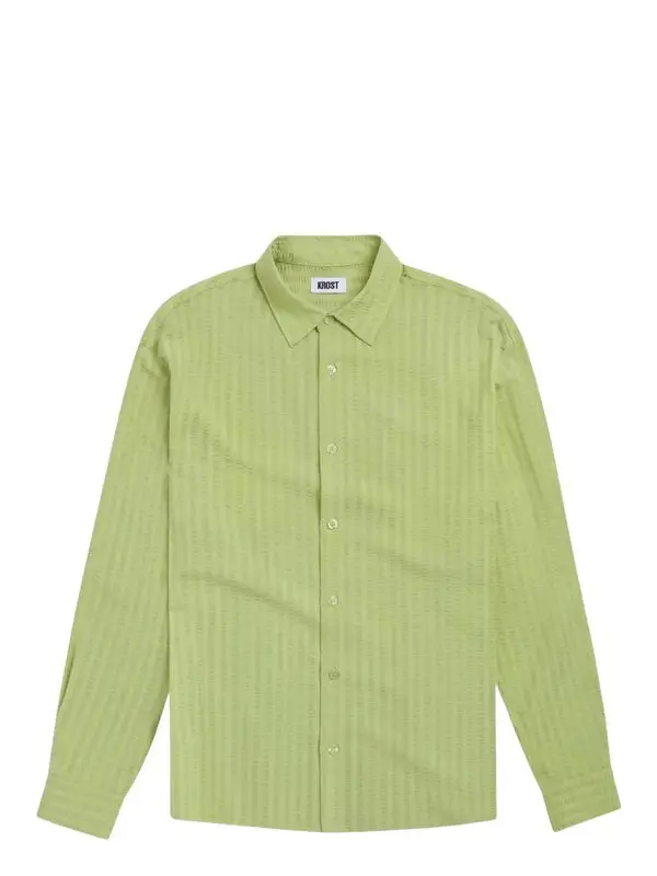 KROST Jordan Striped Shirt - Green