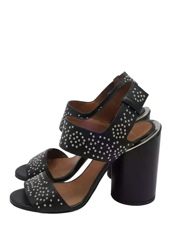 Givenchy Studded Ankle-strap Sandals - Black