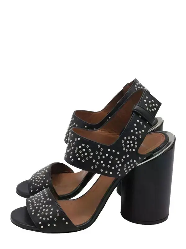 Givenchy Studded Ankle-strap Sandals - Black