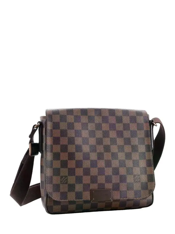 LOUIS VUITTON District Messenger Bag Damier Pm - Brown