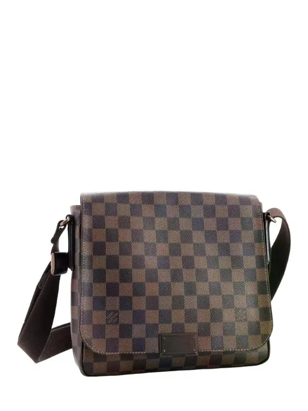 LOUIS VUITTON District Messenger Bag Damier Pm - Brown