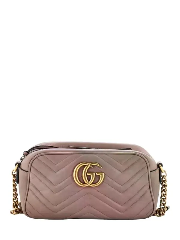 Gucci Gg Marmont Small Shoulder Bag - Neutrals