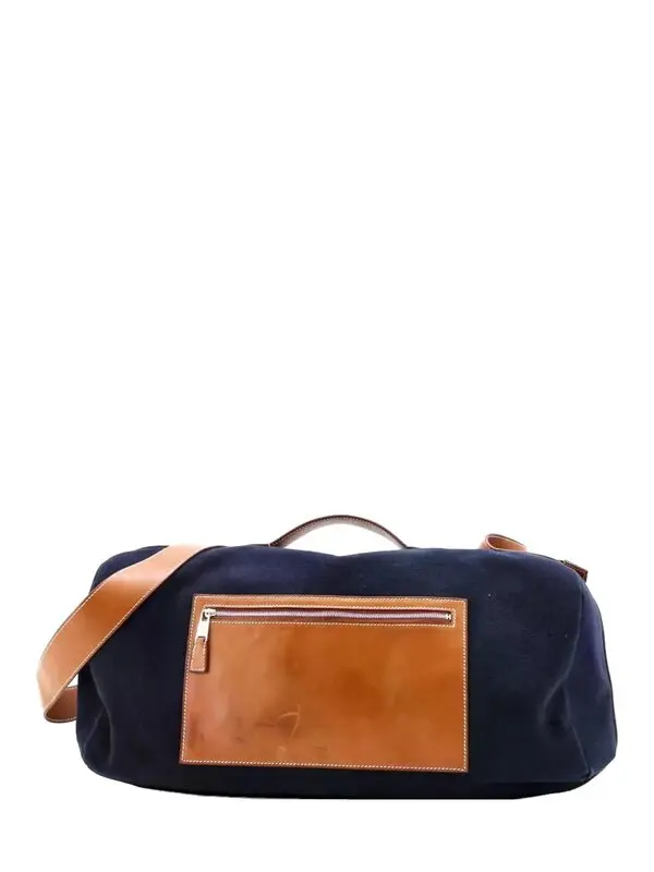 Hermès Odyssee Terre Duffle Travel Bag - Blue