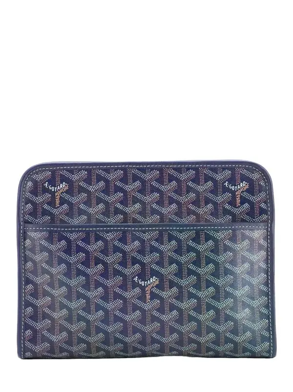 Goyard Jouvence Toiletry Pouch Coated Canvas Mm - Blue
