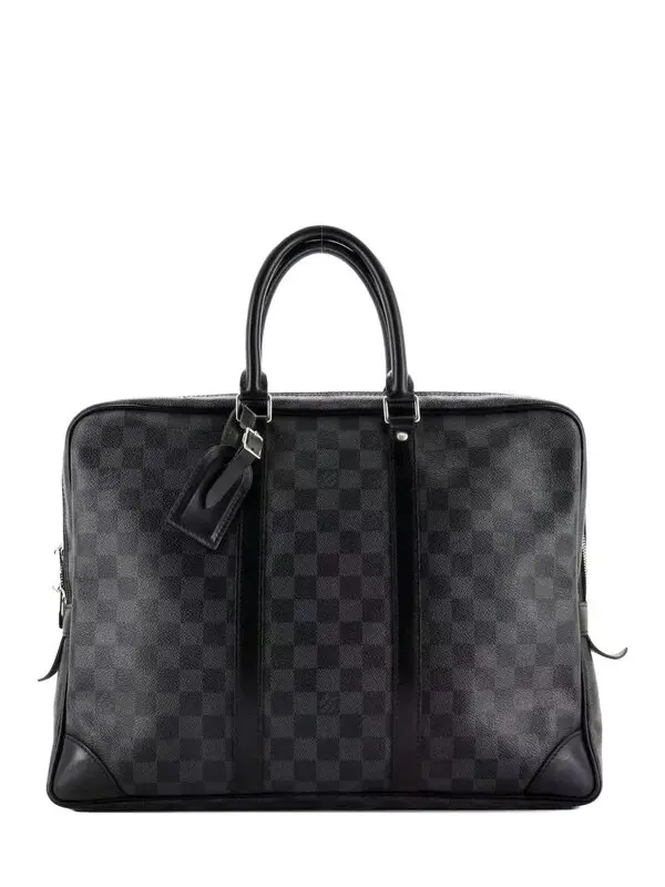 LOUIS VUITTON Porte-documents Voyage Briefcase Damier Gm - Black