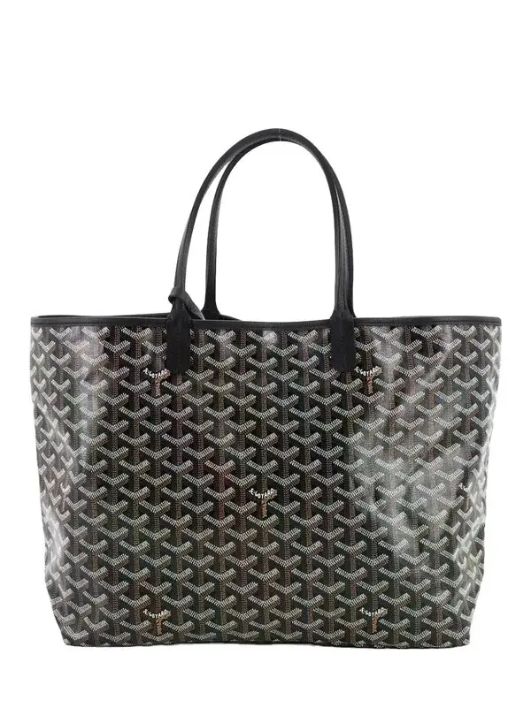 Goyard Saint Louis Coated Canvas Pm Tote Bag - Black