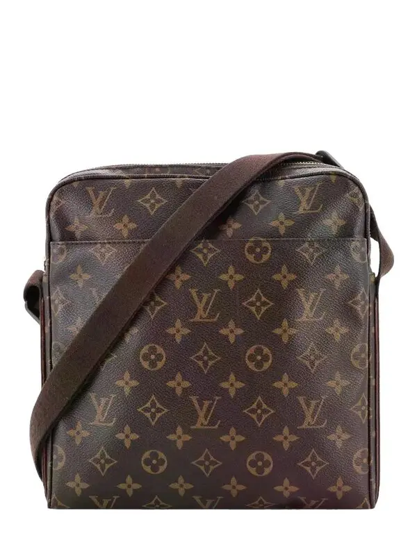 LOUIS VUITTON Trotteur Beaubourg Handbag Monogram Canvas - Brown