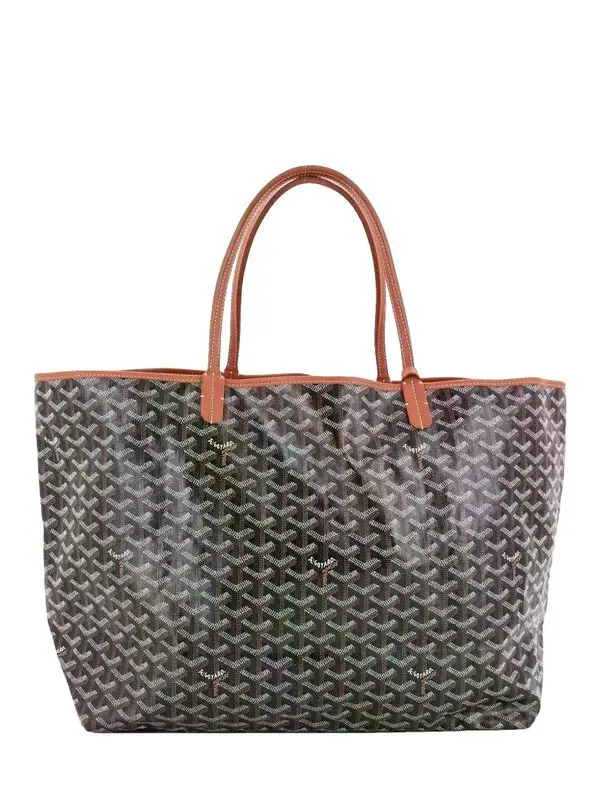 Goyard Saint Louis Coated Canvas Gm Tote Bag - Brown