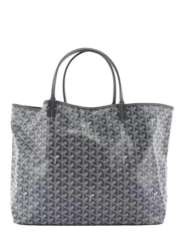 Goyard Saint Louis Coated Canvas Gm Tote Bag - Grey