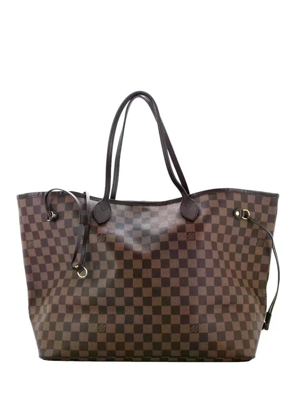 LOUIS VUITTON Neverfull Damier Gm Tote Bag - Brown