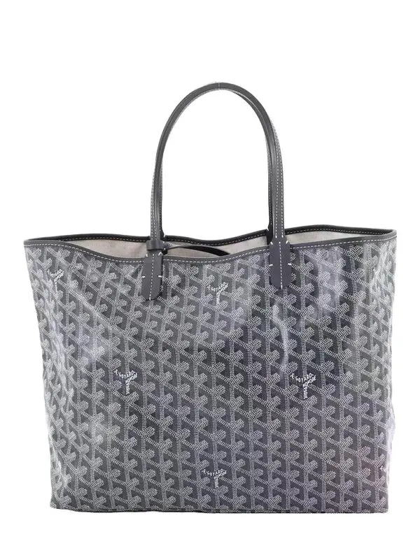 Goyard Saint Louis Coated Canvas Pm Tote Bag - Grey