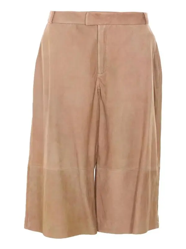 ARMA Jina Suede Shorts - Neutrals