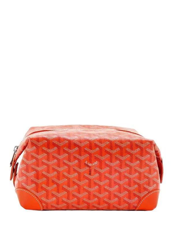 Goyard Boeing Trousse De Toilette Pouch Coated Canvas 25 - Orange
