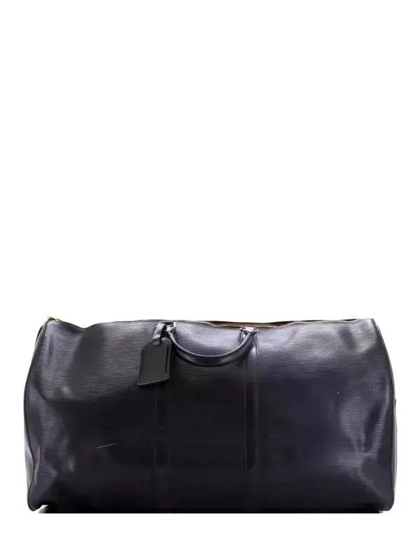 LOUIS VUITTON Keepall 55 Travel Bag - Black