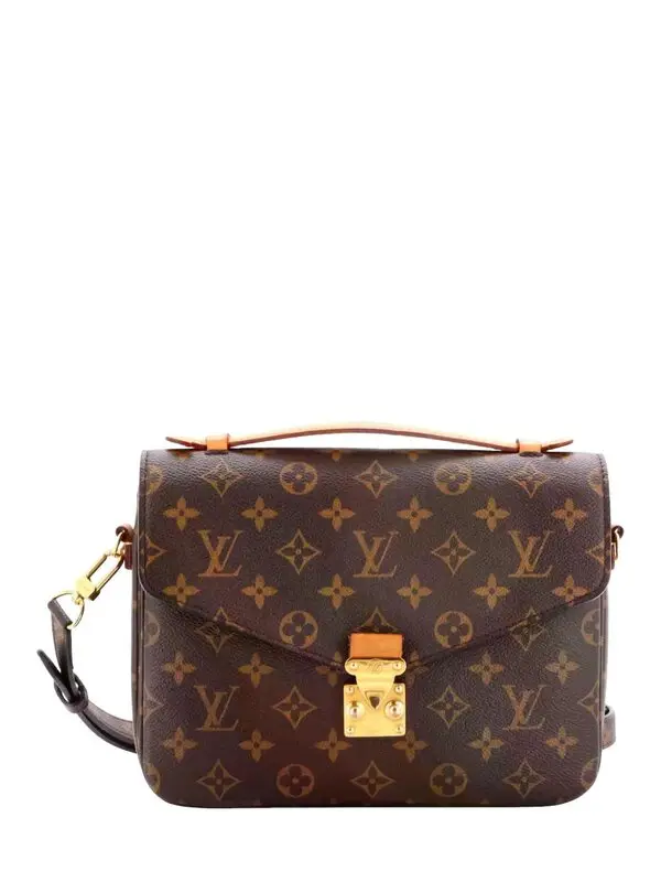 LOUIS VUITTON Pochette Metis Monogram Canvas - Brown