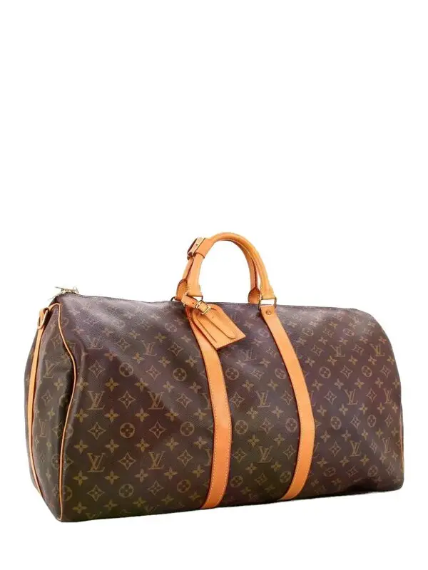 LOUIS VUITTON Keepall Bandouliere 55 - Brown