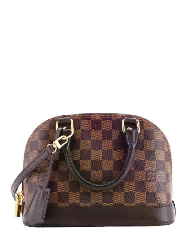LOUIS VUITTON Alma Handbag Damier Bb - Brown