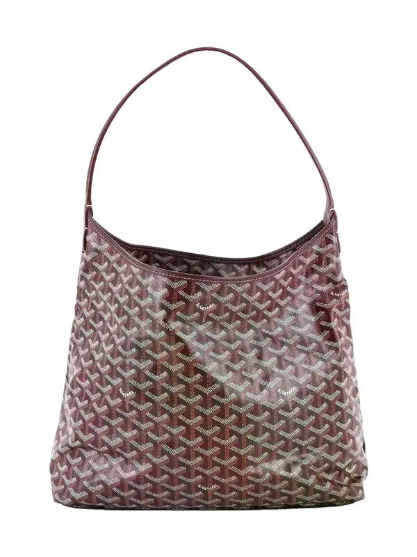 Goyard Boheme Coated Canvas Hobo Bag - Red