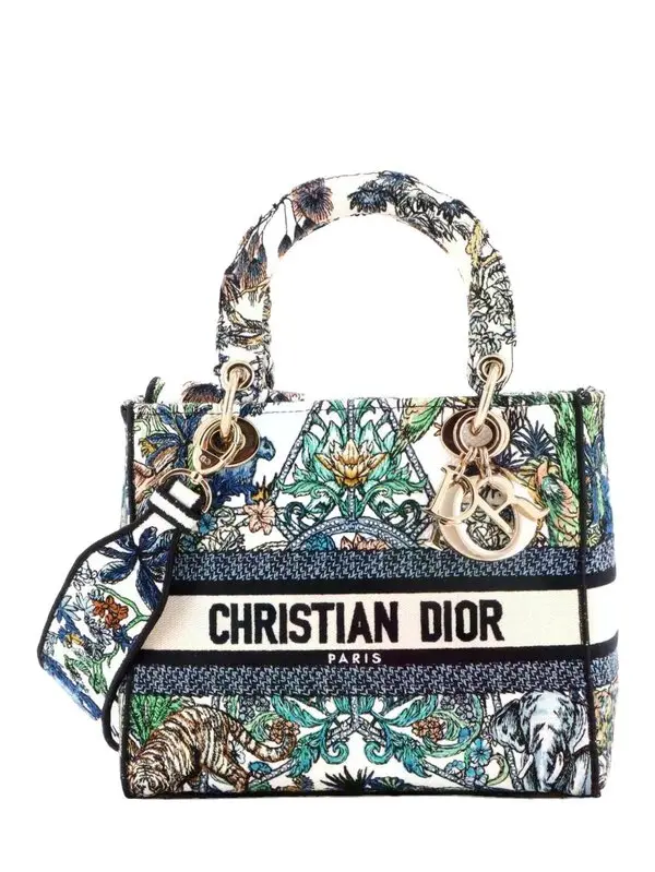 Dior Lady D-lite Medium Satchel - Multicolour