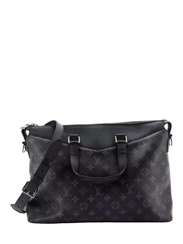 LOUIS VUITTON Explorer Briefcase Monogram Eclipse Canvas - Black
