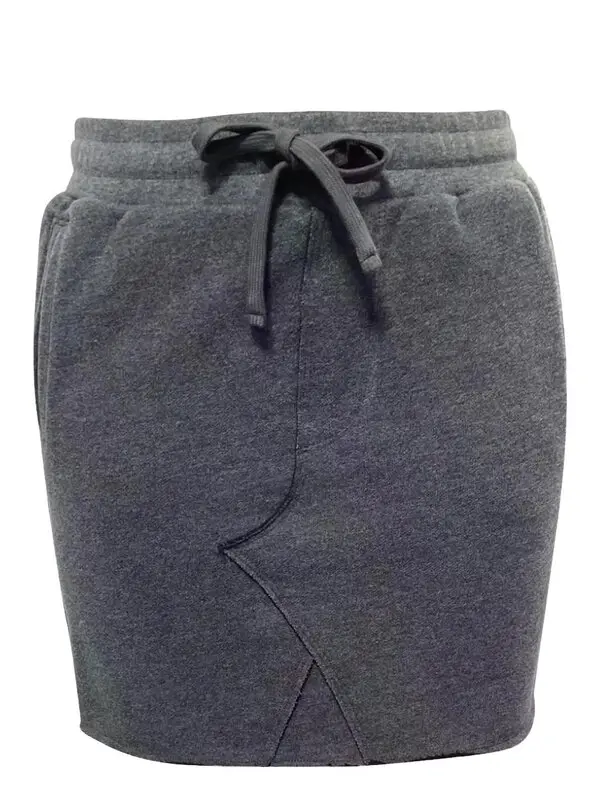 ATM Anthony Thomas Melillo Drawstring-fastening Mini Skirt - Grey