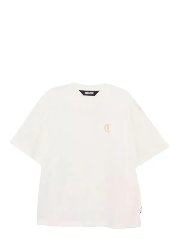 Just Cavalli Patch T-shirt - Neutrals