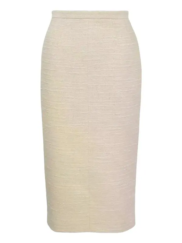 N°21 Textured Maxi Skirt - Neutrals