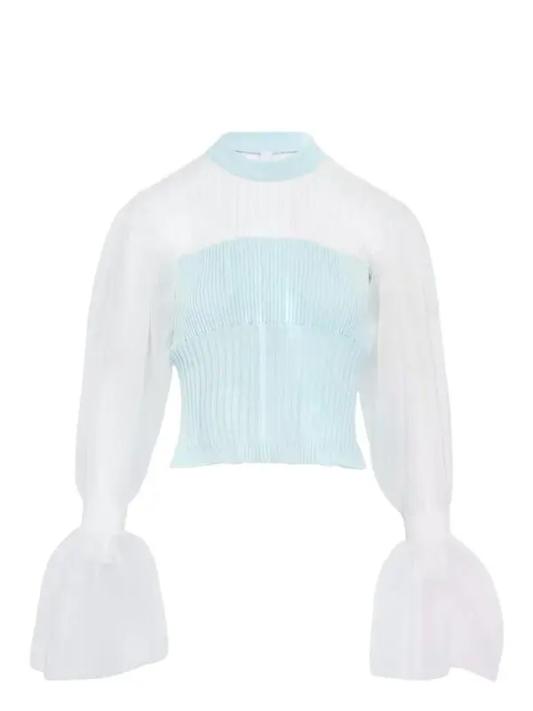 CFCL Cropped Sweater - White