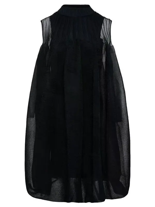 CFCL Sleeveless Mini Dress - Black