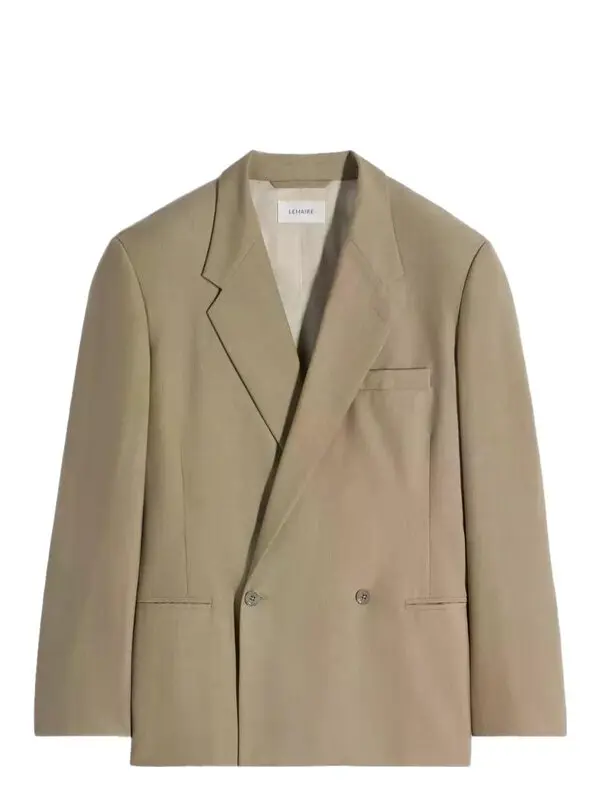 LEMAIRE Double-breasted Tailored Jacket - Neutrals