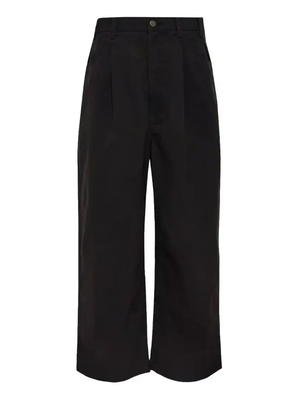 Comme Des Garçons Pleated Trousers - Black