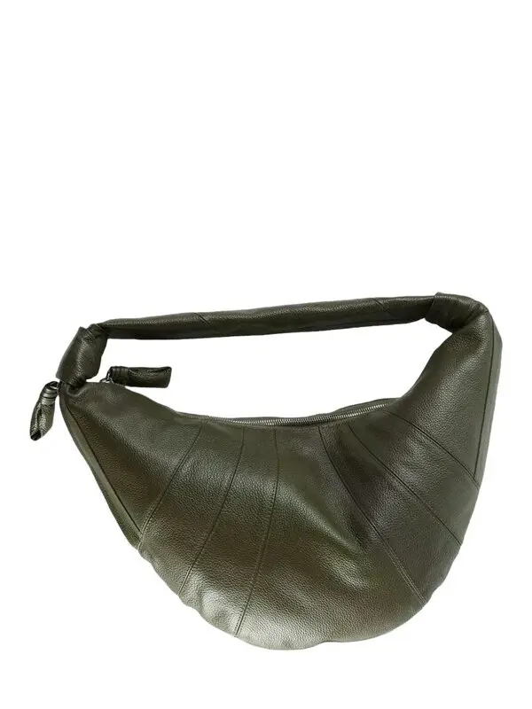 LEMAIRE Fortune Croissant Shoulder Bag - Green