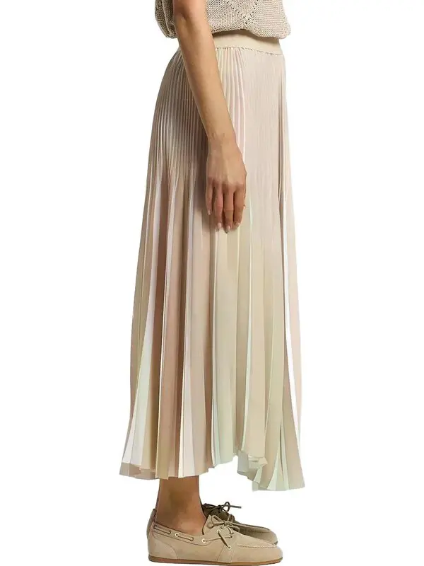 Peserico Pleated Skirt - Neutrals