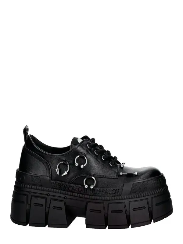 BUFFALO Gospher Lace Up Shoes - Black