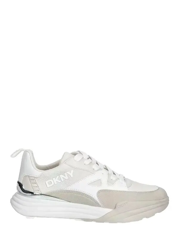 Dkny Logo Sneakers - White