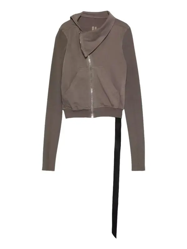 Rick Owens Micro Mountain Cotton Hoodie - Grey