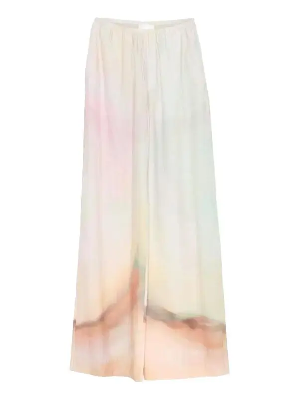 Nanushka Printed Palazzo Pants - Neutrals