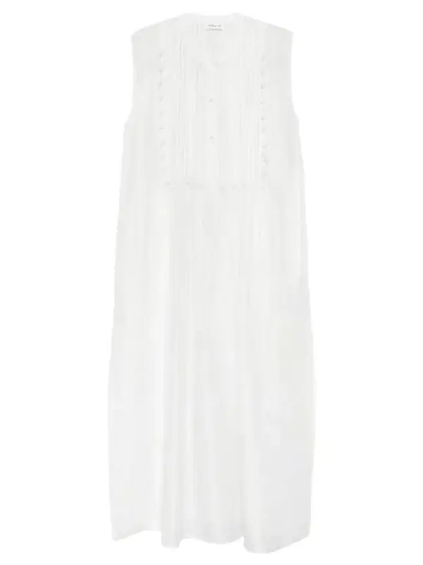 P.a.r.o.s.h Long Maxi Dress - White