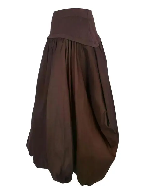 Simkhai Corinn Midi Skirt - Brown