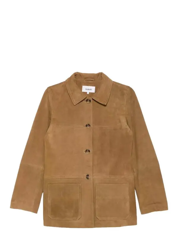 Ba&sh Button Pocket Jacket - Brown