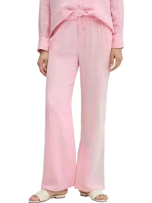Melissa Odabash Krissy Drawstring Trousers - Pink