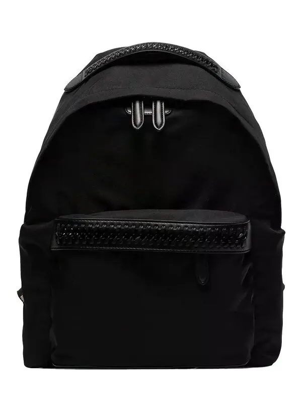 Stella McCartney Logo Strap Backpack - Black