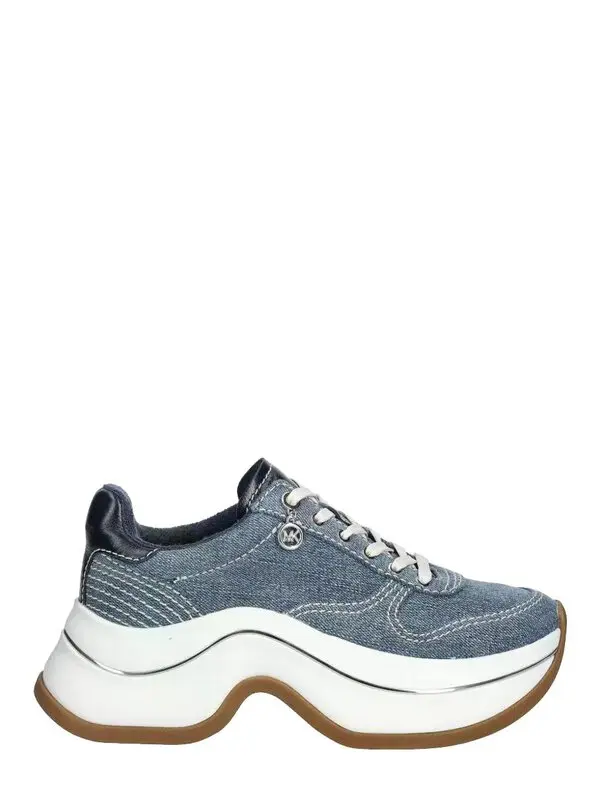Michael Kors Arla Denim Sneakers - Blue