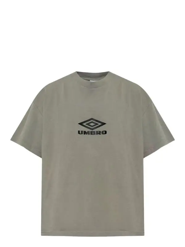 UMBRO Logo-embroidery T-shirt - Grey